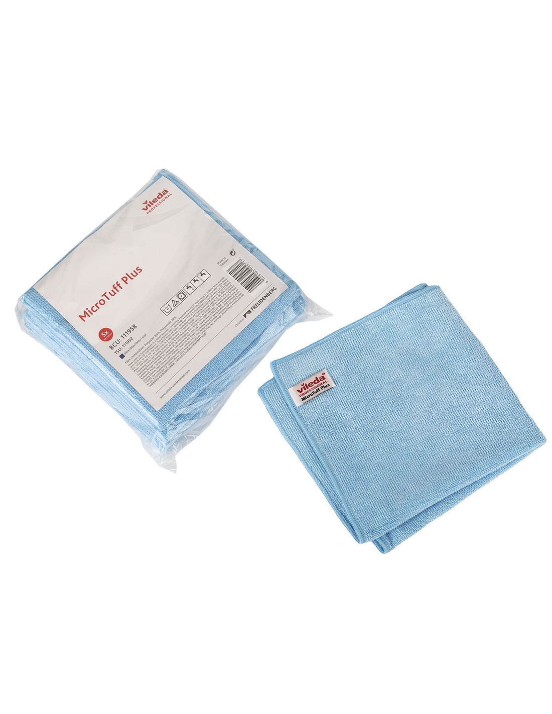 BAYETA MICROTUFF PLUS 38 X 38 CM. AZUL