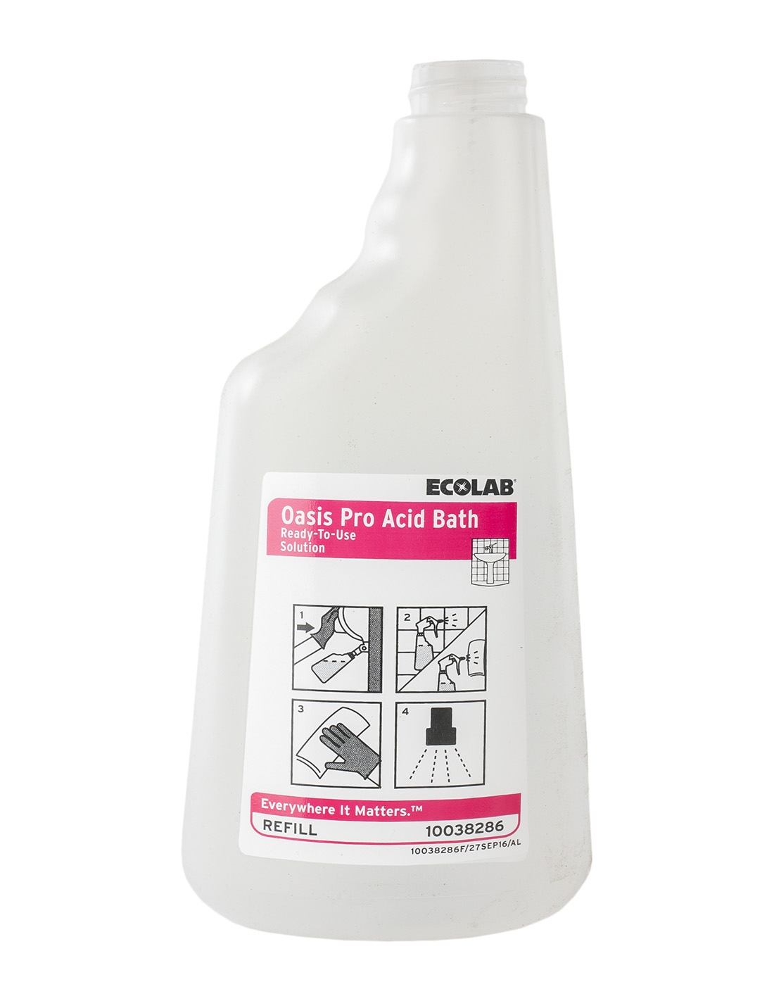 BOTELLA OASIS PRO ACID BATH 650 ML.