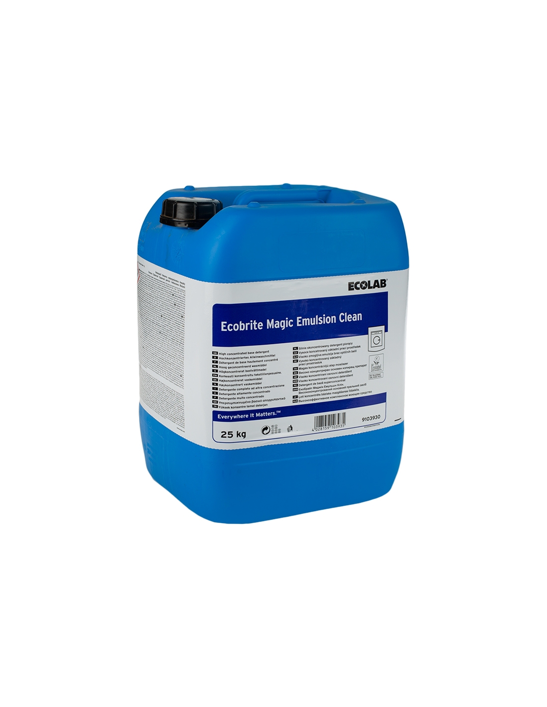 ECOBRITE MAGIC EMULSION CLEAN 25 KG.