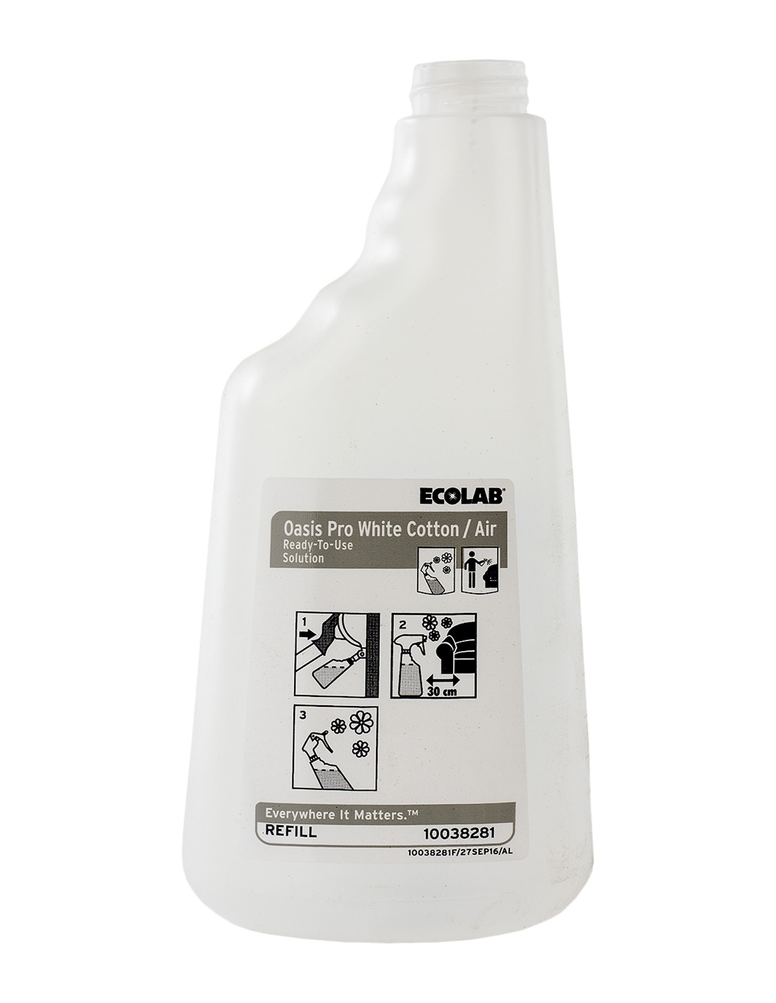 BOTELLA OASIS PRO WHITE COTTON / AIR 650 ML